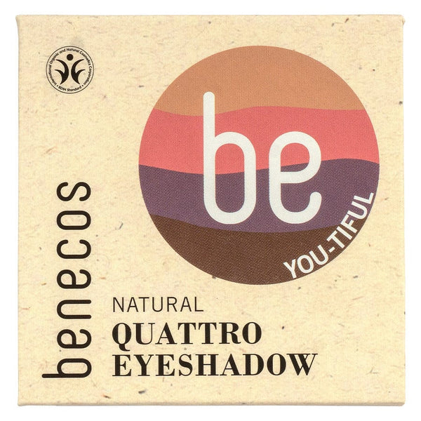 benecos Natural Quattro Eyeshadow,beautiful eyes - cosmondial shop