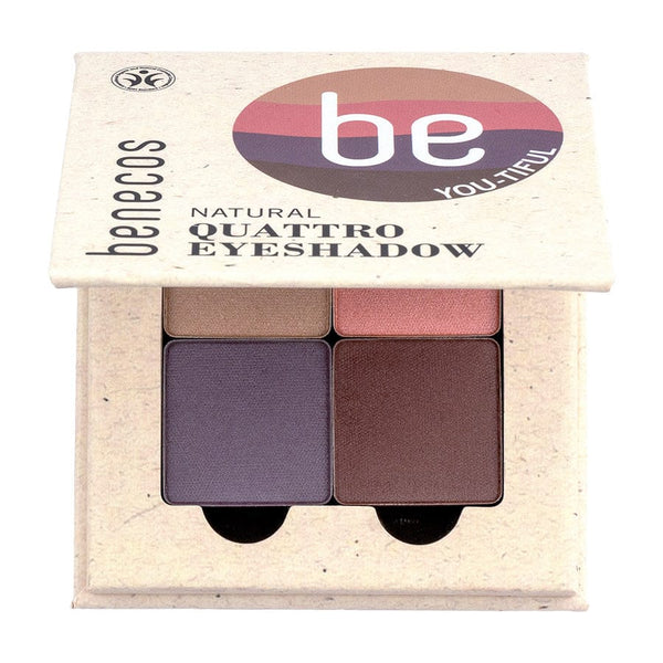 benecos Natural Quattro Eyeshadow,beautiful eyes - cosmondial shop