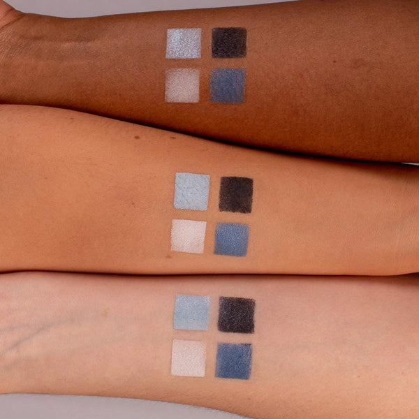 benecos Natural Quattro Eyeshadow, true blue - cosmondial shop
