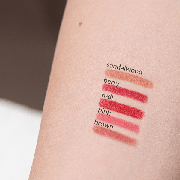 benecos Natural Jumbo Lipstick, cherry lady - cosmondial shop